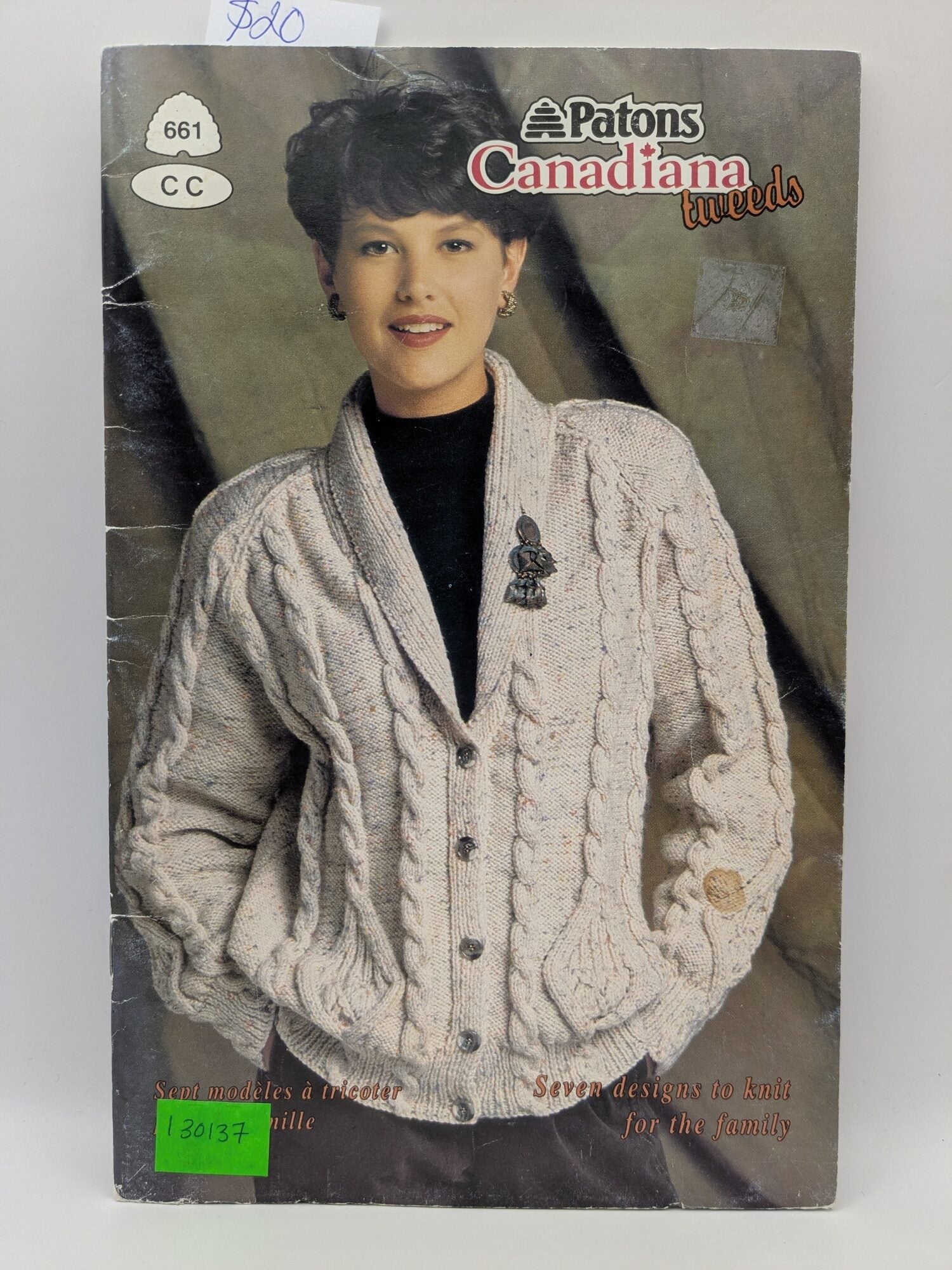 Canadiana Tweed: Seven Designs to Knit for the Family Patons 661 | Beehive